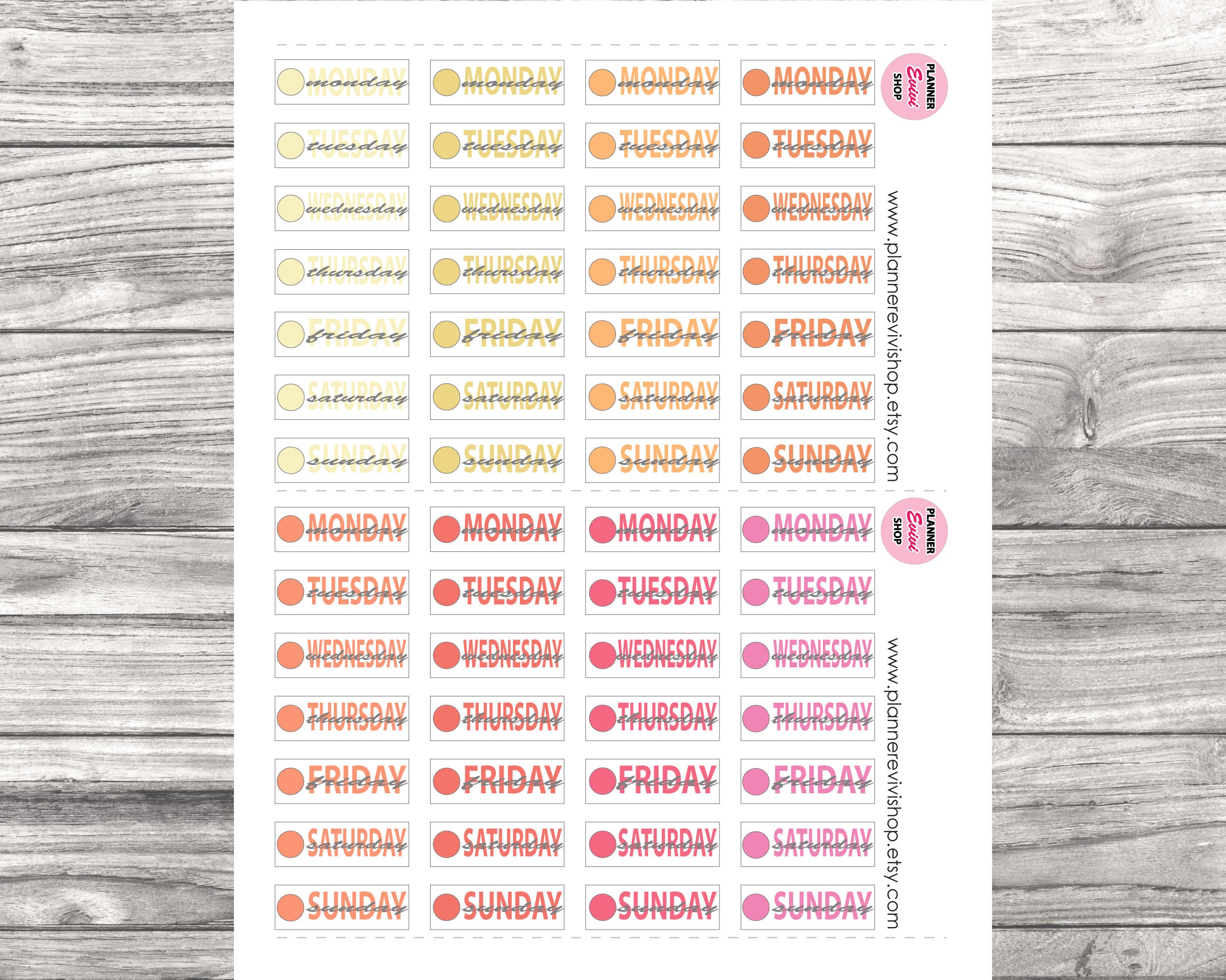 Today's Date, Date Cover Stickers, Printable Planne Stickers, Date ...