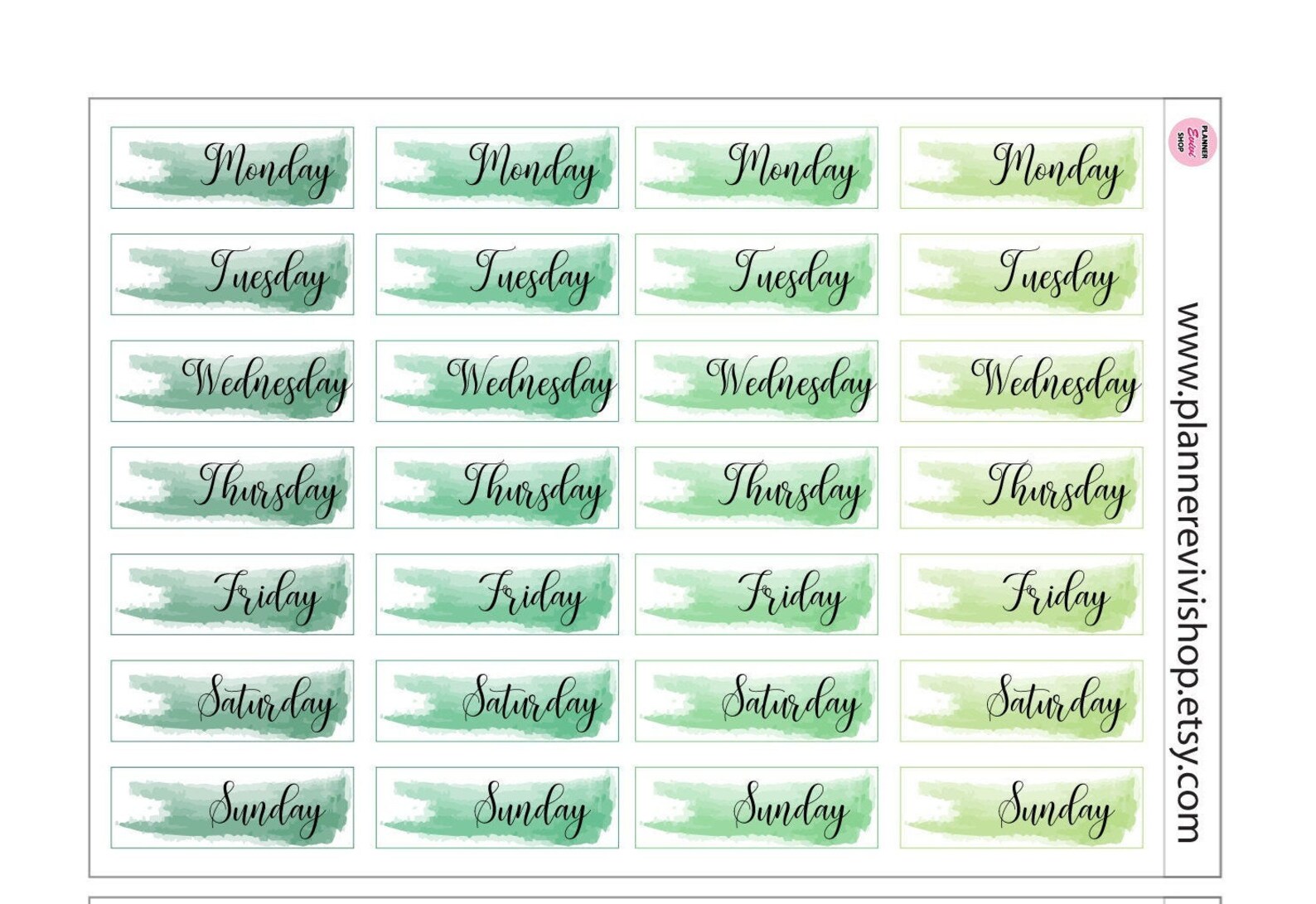 Date Cover Printable Planner Stickers, Erin Condren, Happy Planner ...
