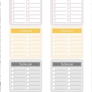 Printable To-do List, to Do List Notebook, Printable Agenda, Daily To ...