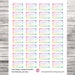 Erin Condren Full Boxes for Weekly Monthly Spread Printable Stickers ...