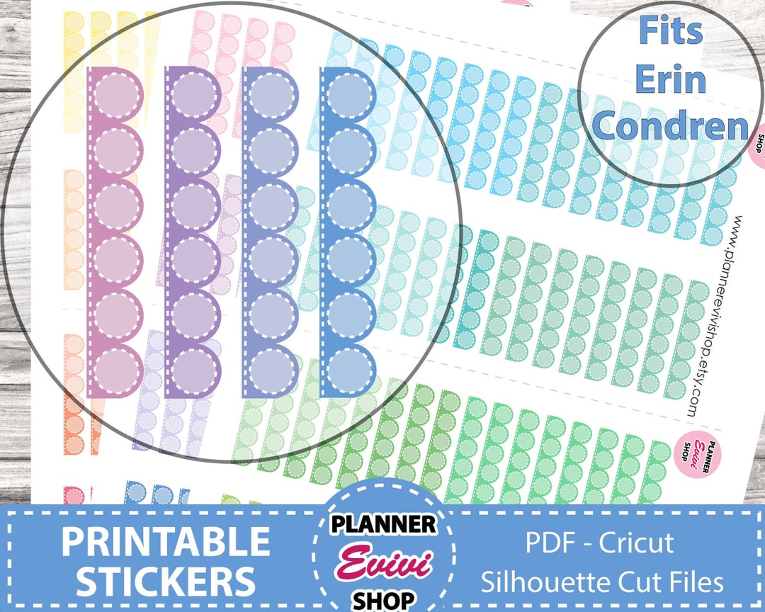 Printable Planner Stickers, Habit Tracker, Summit Checklist, Weekly ...