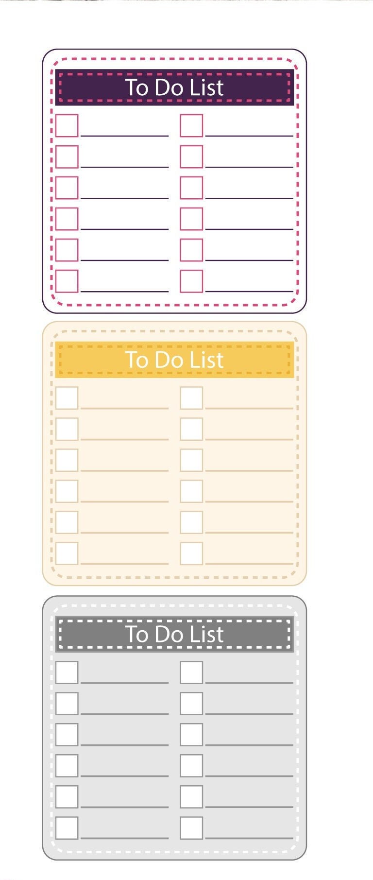 Printable To-do List, to Do List Notebook, Printable Agenda, Daily To ...
