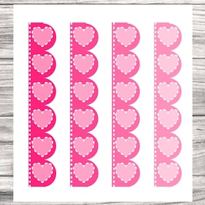 Checklist, Printable Planner Stickers, Heart Checklist, to Do List ...
