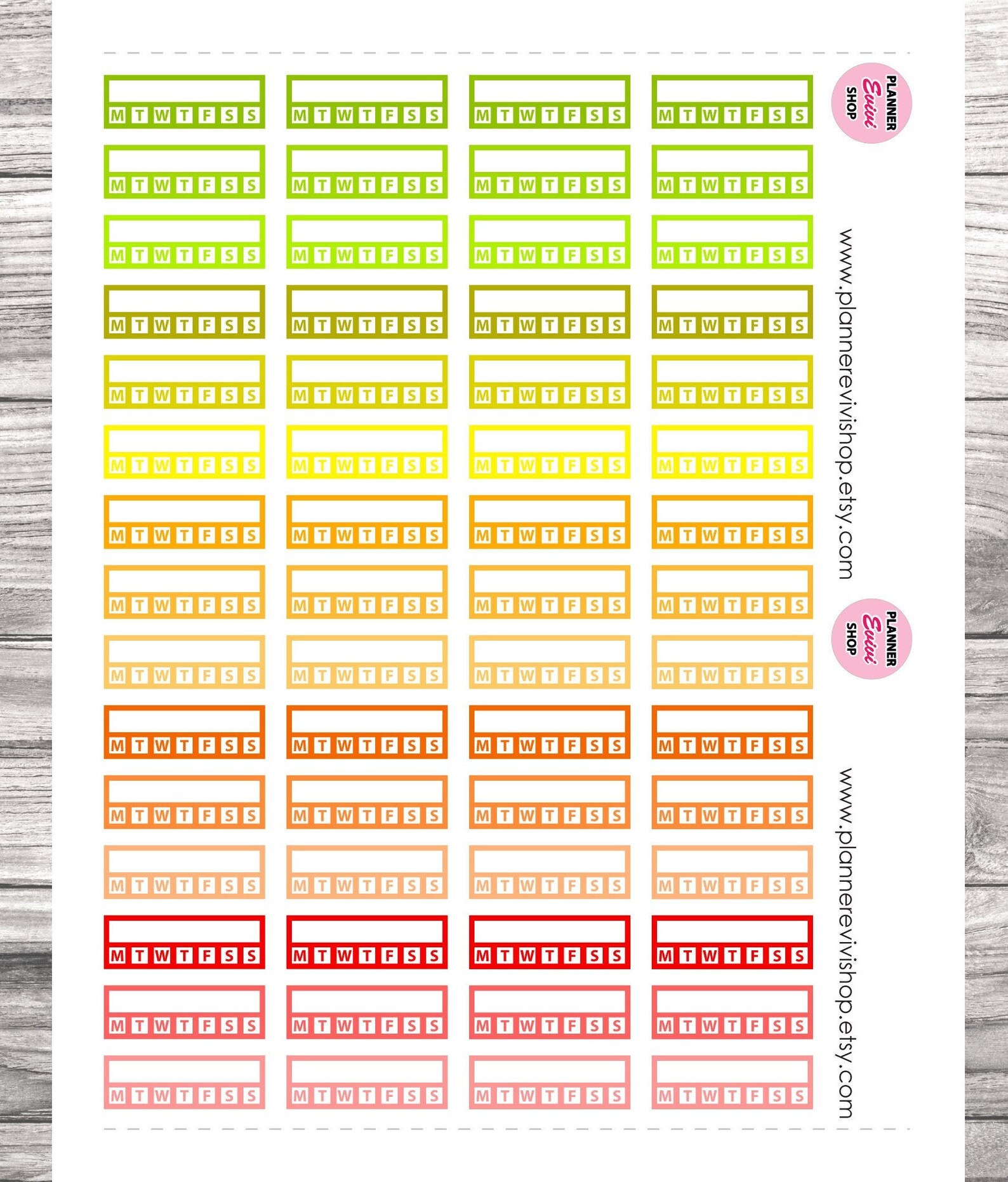 Habit Tracker Weekly Printable Planner Stickers Erin Condren Planner ...