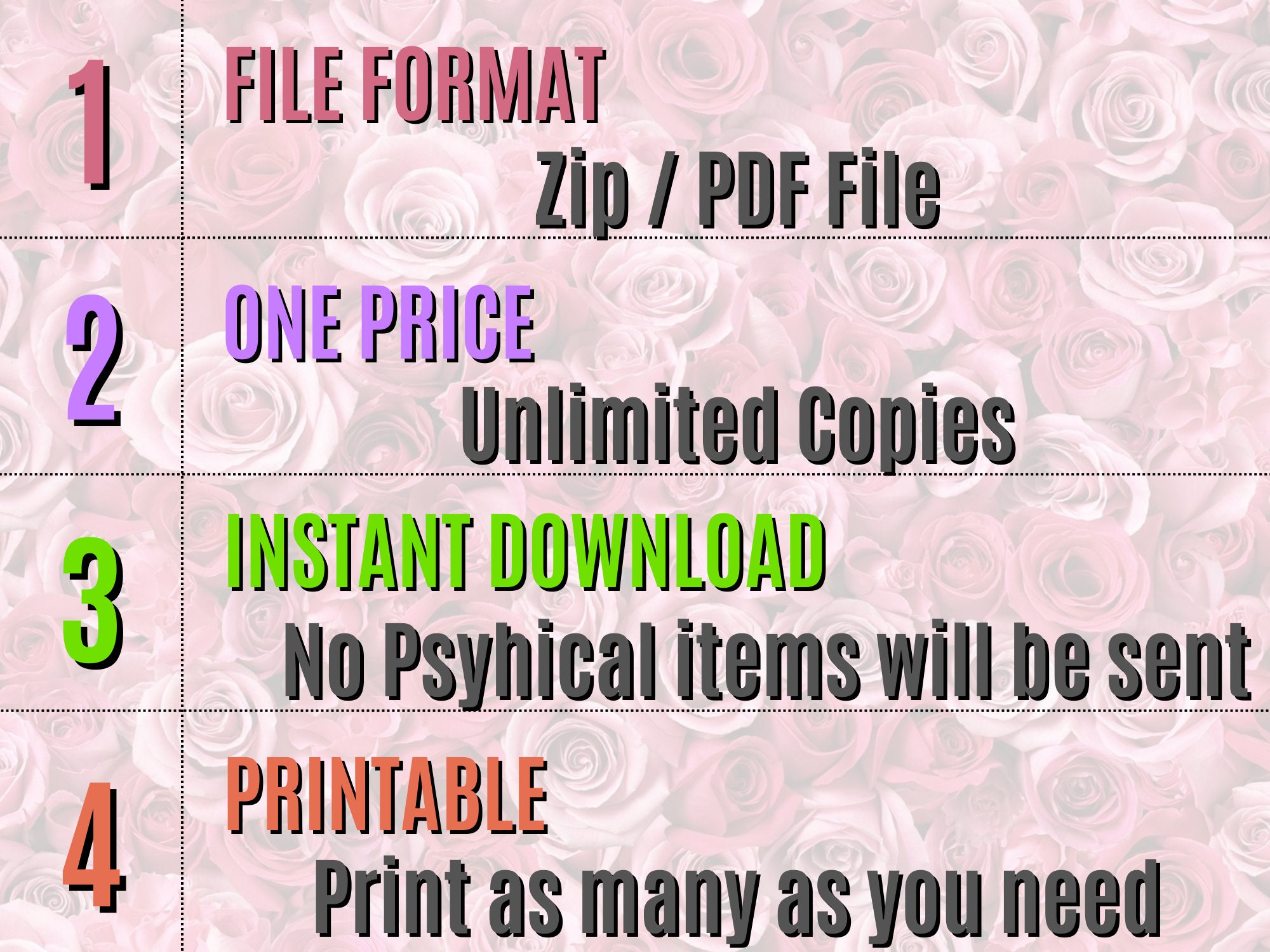 2500 Micro Dot Planner Stickers/tiny Dot Circles Printable Sticker/6 ...