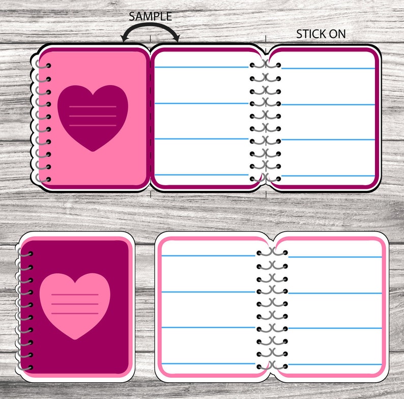 3D Effect Sticker/printable Planner Stickers/erin Condren Planner ...