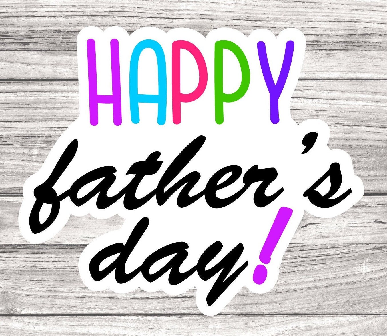 Happy Father's Day Stickers,happy Father's Day Planner Stickers,laptop ...