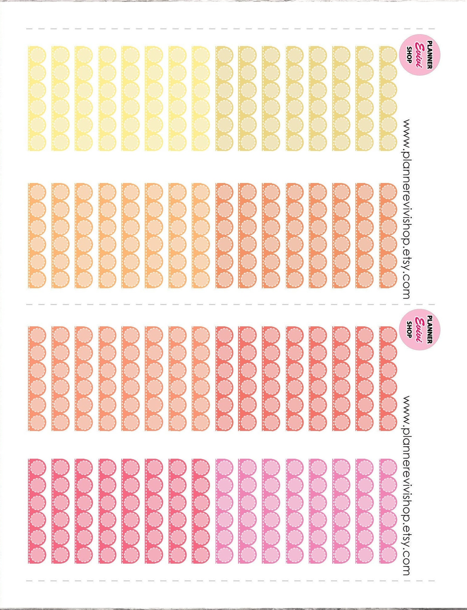 Printable Planner Stickers, Habit Tracker, Summit Checklist, Weekly ...