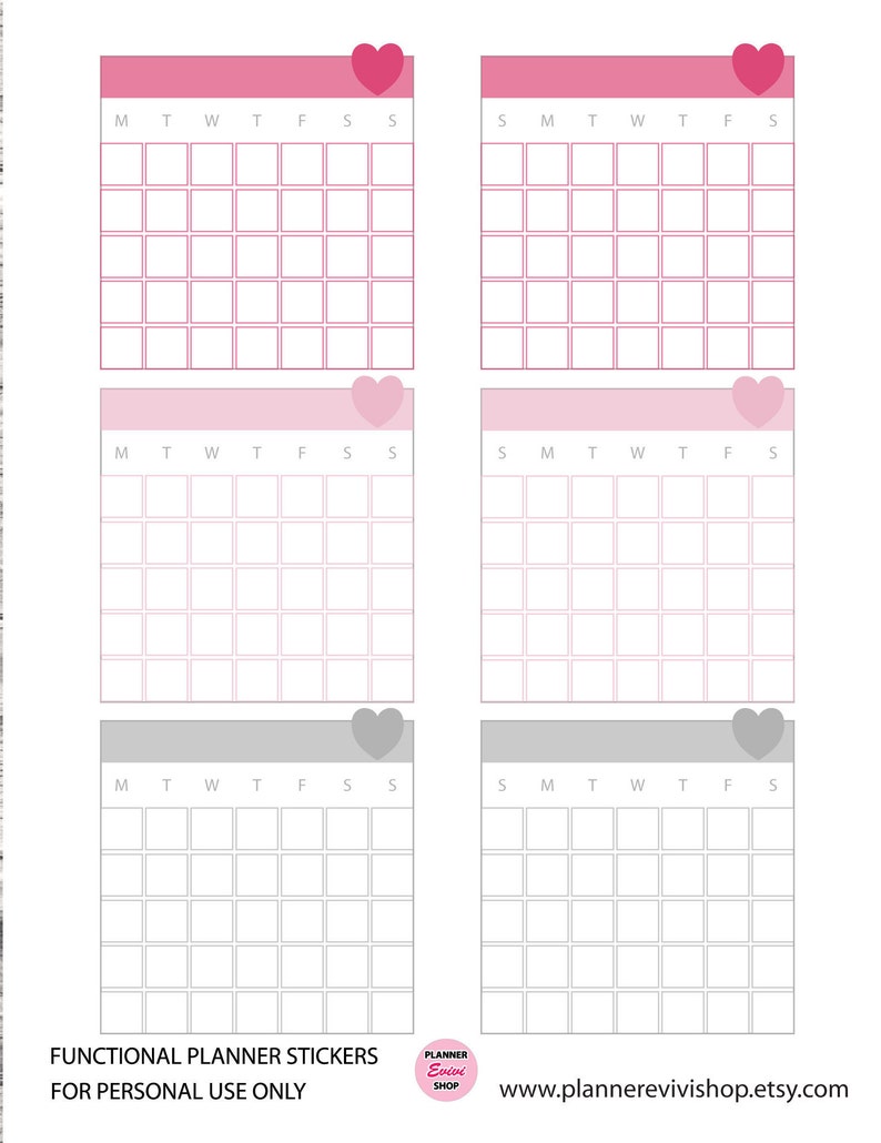 Printable Sticky Notes Printable Post It Notes, Planner Stickers ...