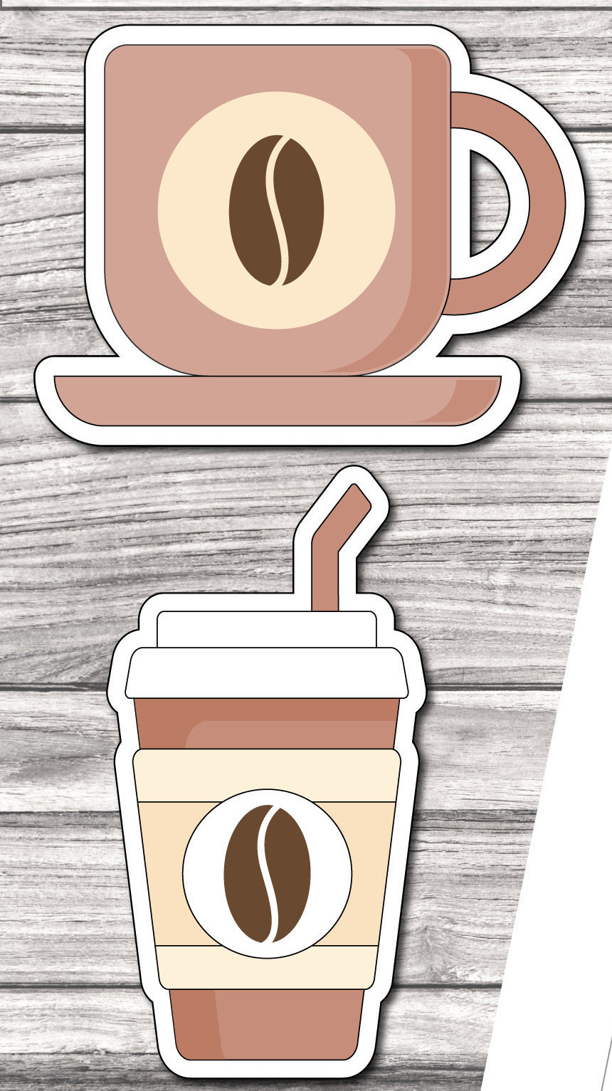 Coffee Stickers Printable Planner Stickers ,erin Condren,happy Planner ...