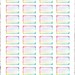 Erin Condren Full Boxes for Weekly Monthly Spread Printable Stickers ...