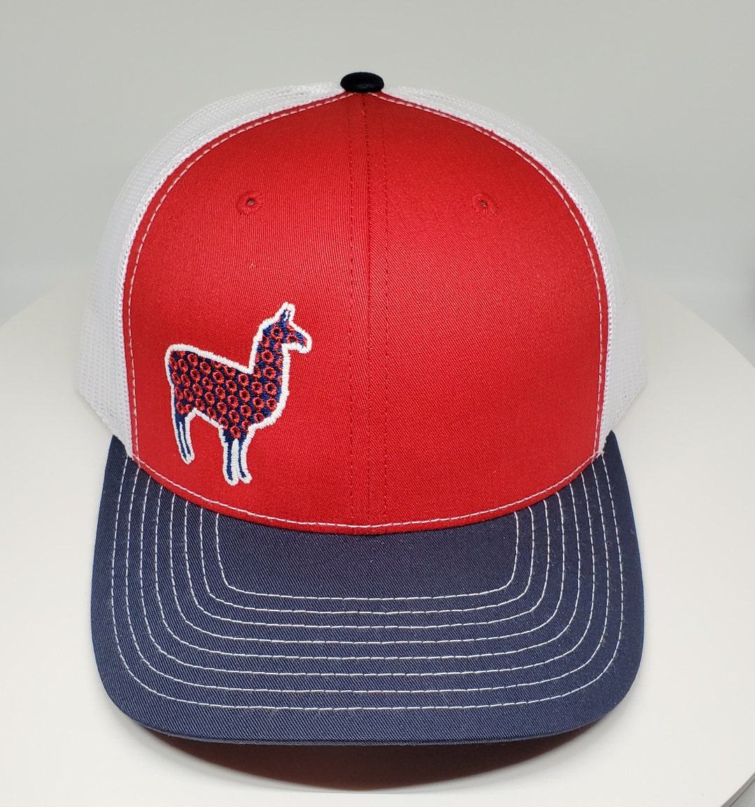 Phish Llama Snapback Trucker Hat: Glow in the Dark, UV Reflective - Etsy