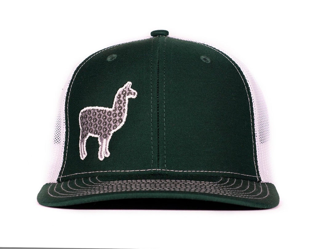 Phish Llama Snapback Trucker Hat: Green Glow in the Dark - Etsy