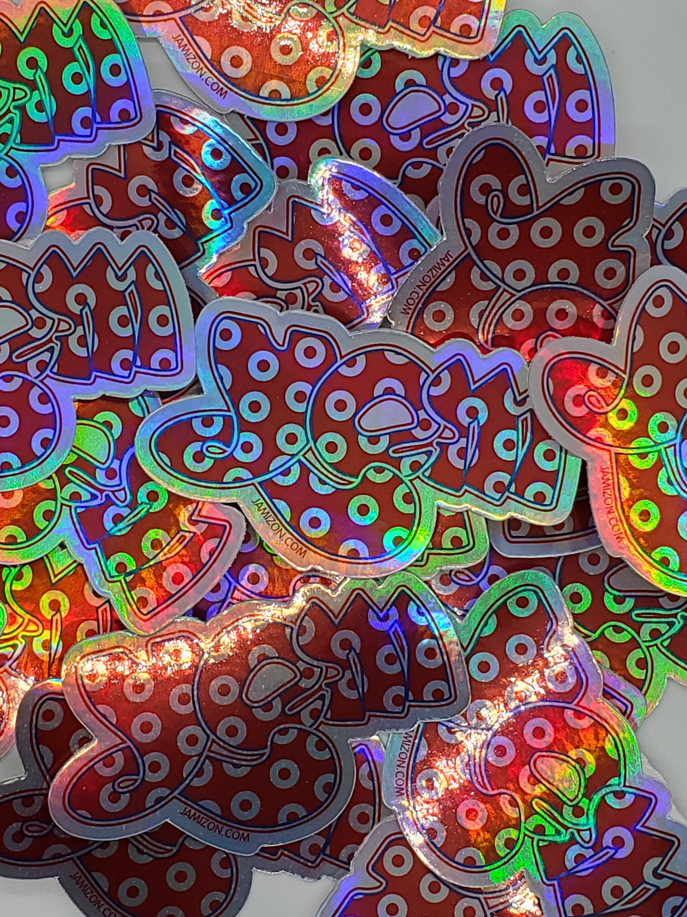 YEM Holographic Sticker - Etsy