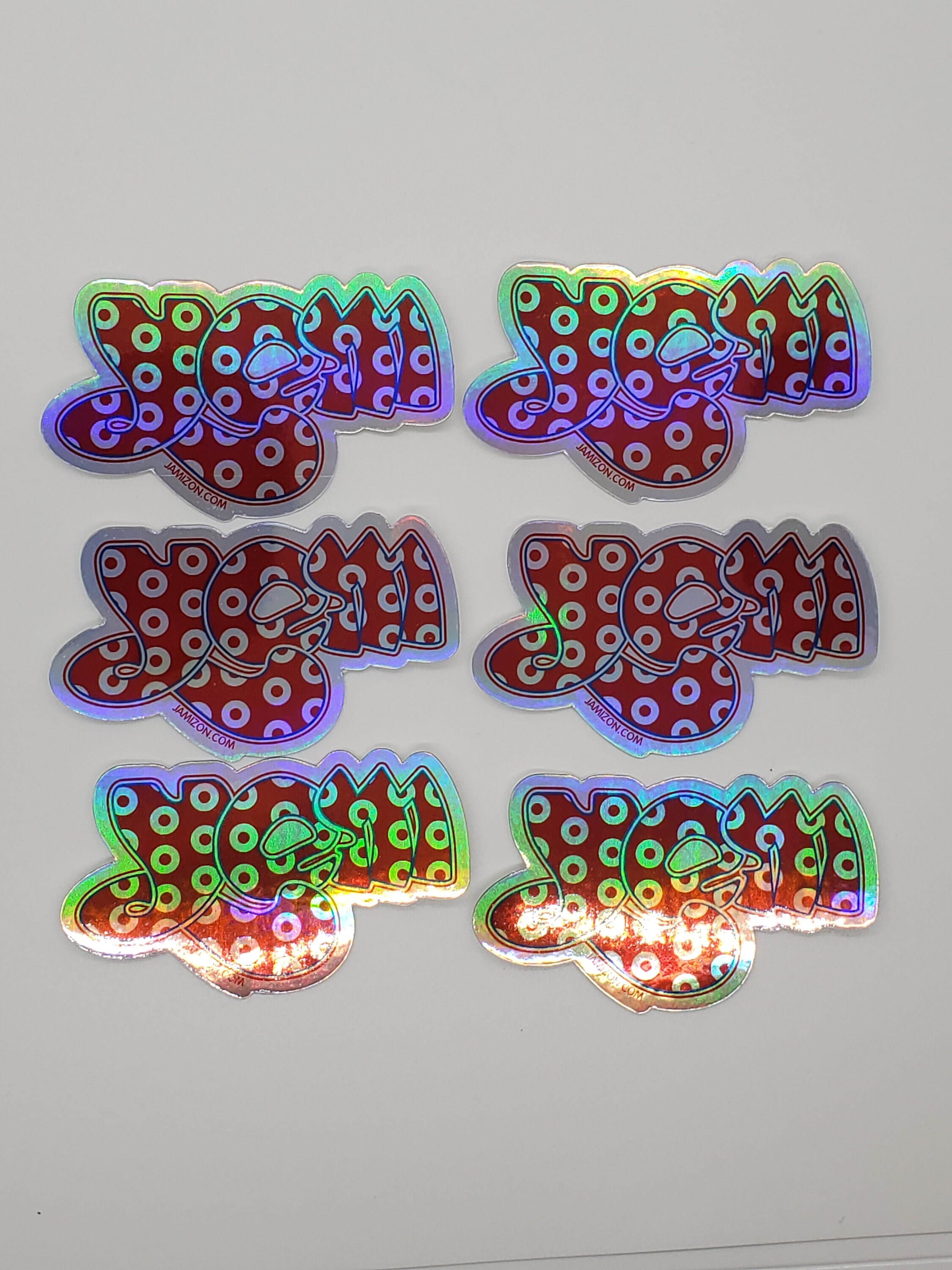 YEM Holographic Sticker - Etsy