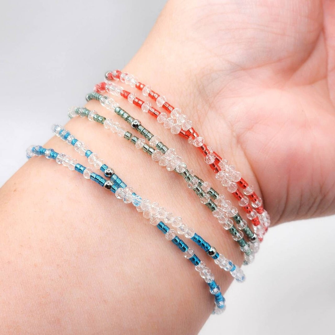 Unit Members Morse Code Bracelet - Kpop Beaded Bracelet - Gift for ...