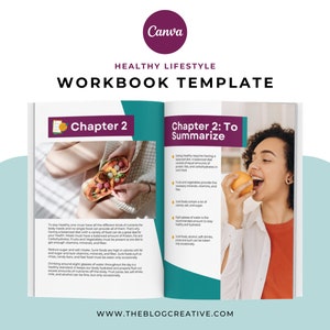 Canva Templates Healthy Lifestyle Workbook for Health Coaches ...