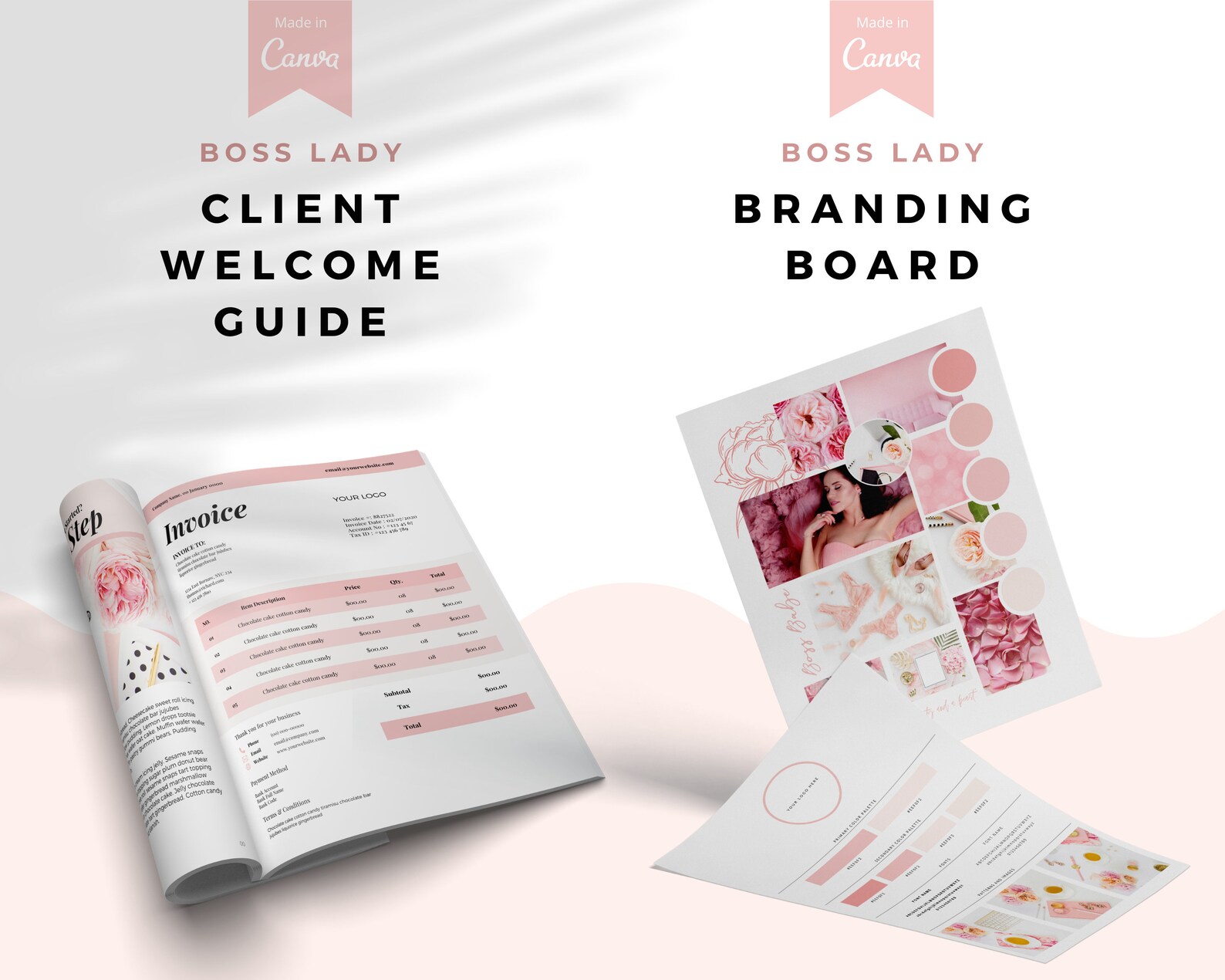 Boss Lady Complete Template Set, Ebook Template Kit, Course Webinar ...