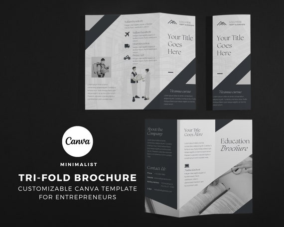 Plantilla De Folleto En Blanco Plantilla De Folleto A4 Trifold En