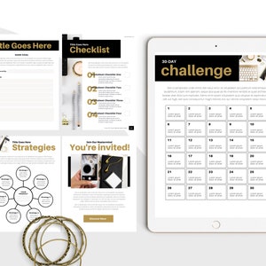 Lovely Business Mini Workbook Canva Template. Workbook, DIY Canva ...