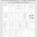 Minimalist, Printer-friendly Mega Workbook Canva Template, Workbook ...