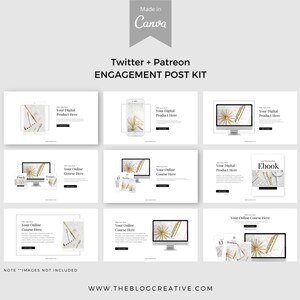 Twitter Patreon Content Kit, 140 Engagement Posts for Creators Growth ...