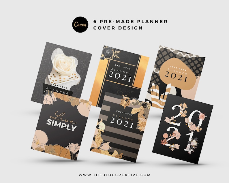 Customize Your Own Planner Template, Canva Template, DIY Planner ...