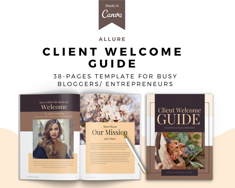 Allure Complete Template Set Ebook Template Kit Course | Etsy