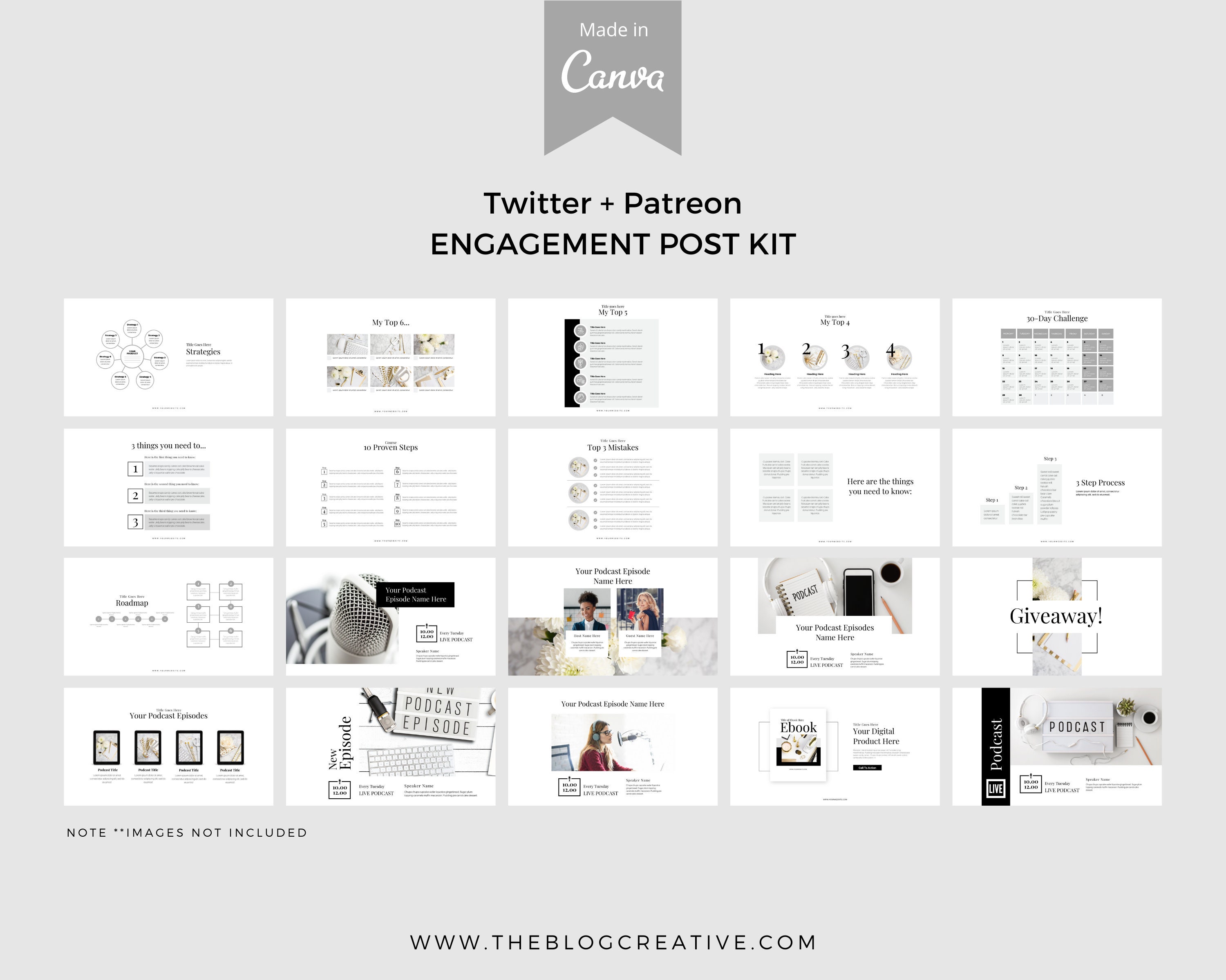 Twitter Patreon Post Templates Twitter Post Template - Etsy