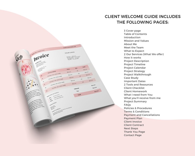 Boss Lady Editable New Client Welcome Packet | Welcome Packet | Client ...