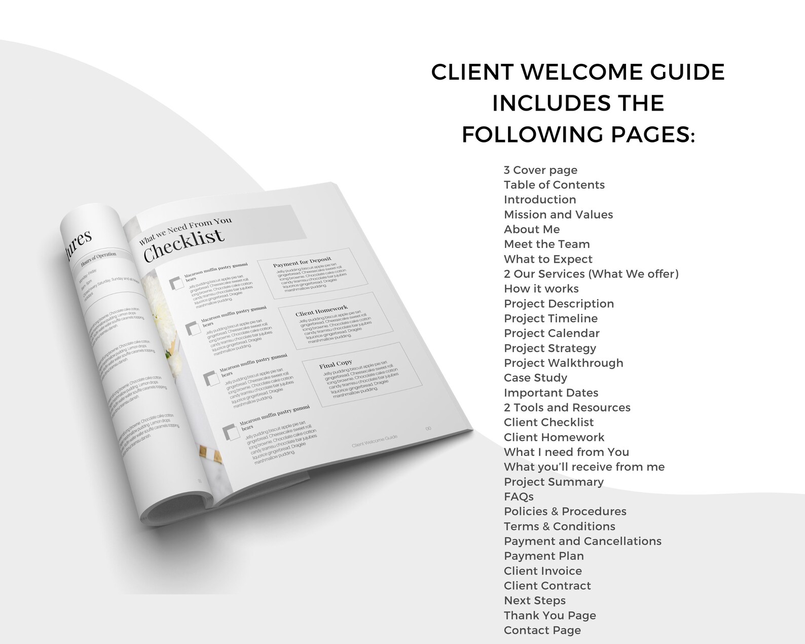 Minimalist Editable New Client Welcome Packet Welcome Packet - Etsy