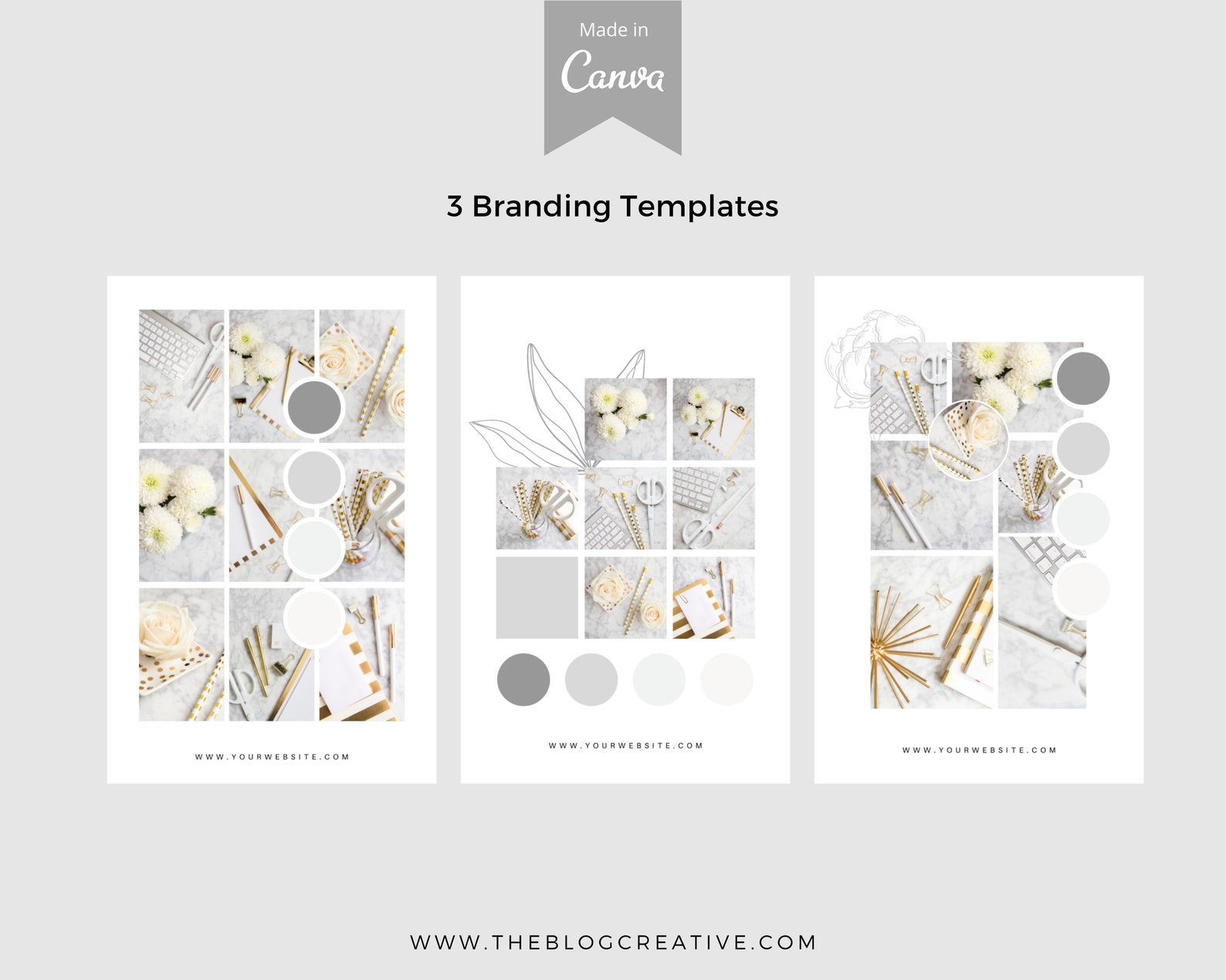 Minimalist Pinterest Marketing Kit, Pinterest Canva Templates, Canva ...