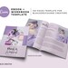 Lively Purple Workbook Canva Template Workbook Template DIY - Etsy