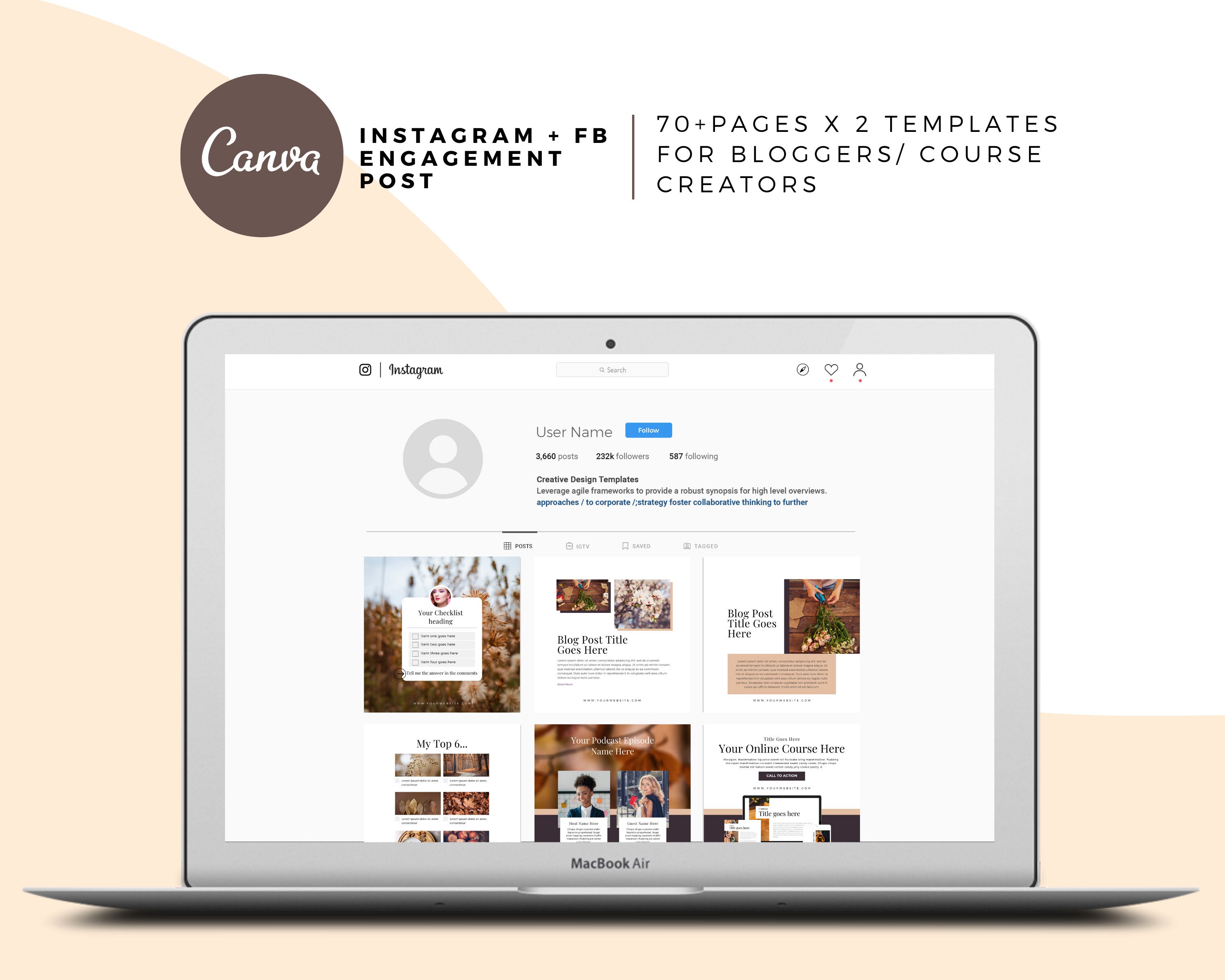 ALLURE, Instagram and Facebook Engagement Post for Coaches and Course ...