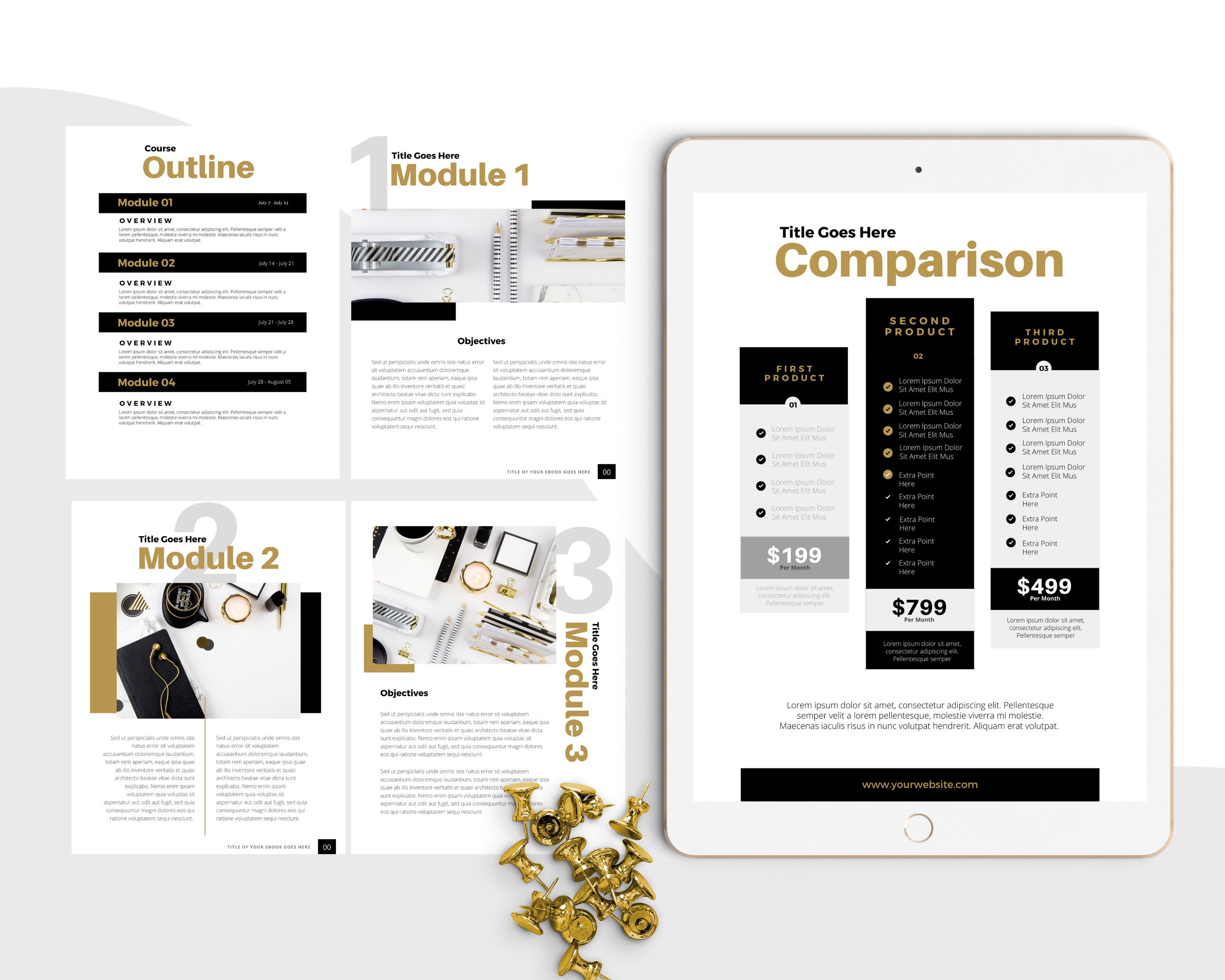 Lovely Business Mini Workbook Canva Template. Workbook, DIY Canva ...
