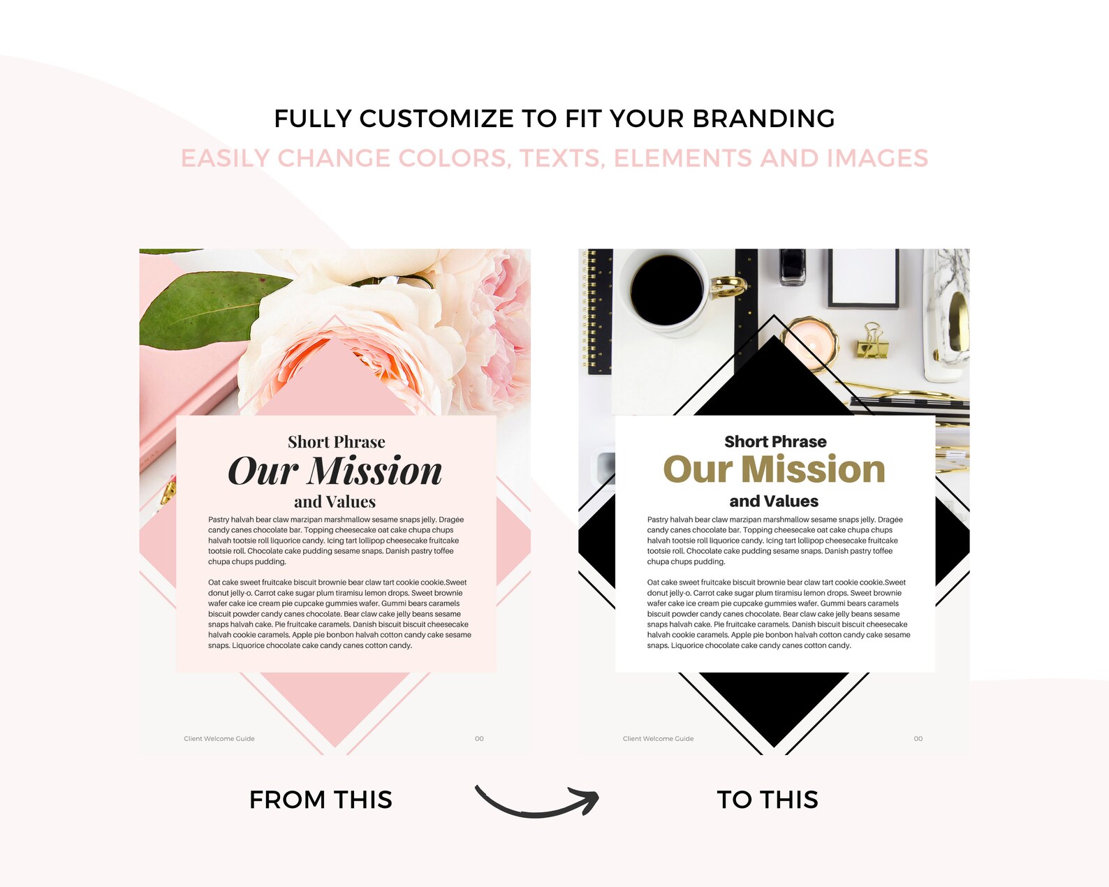Boss Lady Editable New Client Welcome Packet | Welcome Packet | Client ...