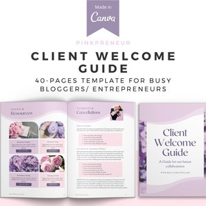 Pinkpreneur, Complete Template Set, Ebook Template Kit, Course Webinar ...