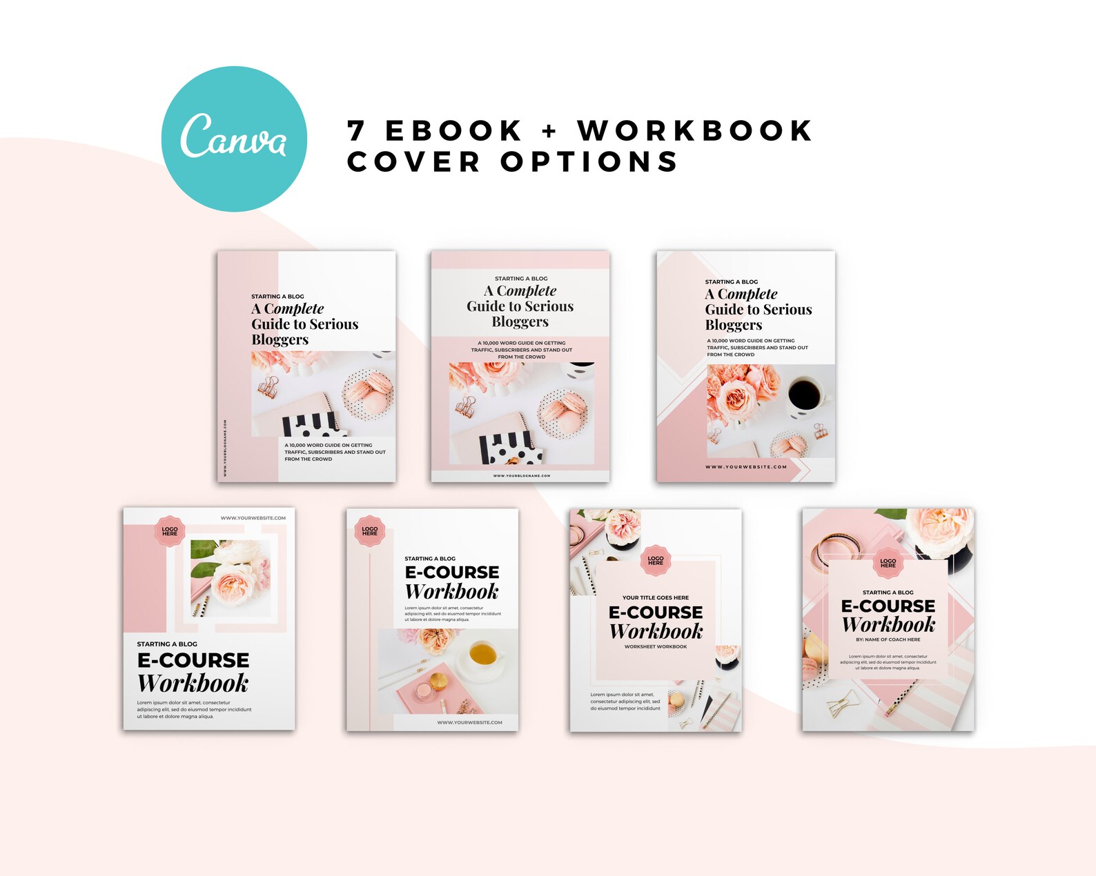 Boss Lady Mega Workbook Canva Template, 95+ Layouts (digital Download ...