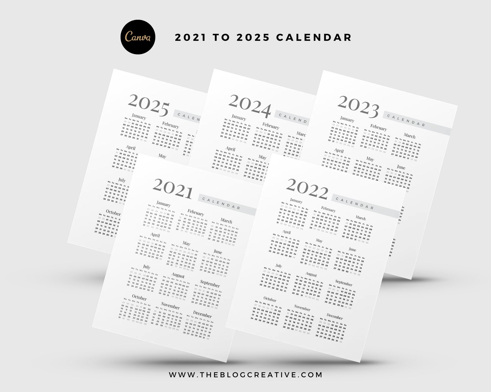 Customize Your Own Planner Template, Canva Template, DIY Planner ...