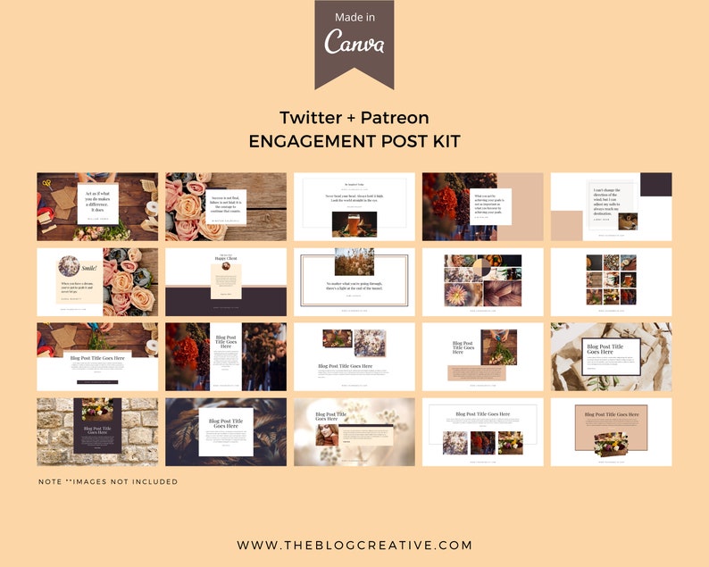 Twitter Patreon Post Templates Twitter Post Template | Etsy
