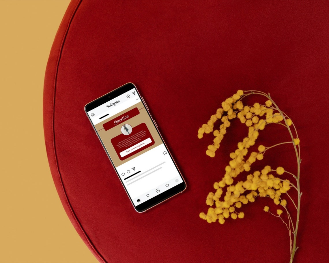 Red and Gold Instagram Posts, Instagram Post, Instagram Posts, Post ...