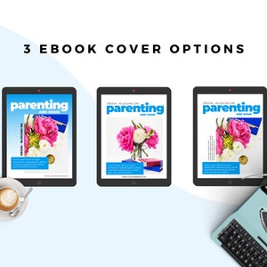 Blue Chic Canva Template Ebook. Lead Magnet Canva Template Ebook. Canva ...