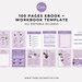 Lively Purple Workbook Canva Template Workbook Template DIY - Etsy