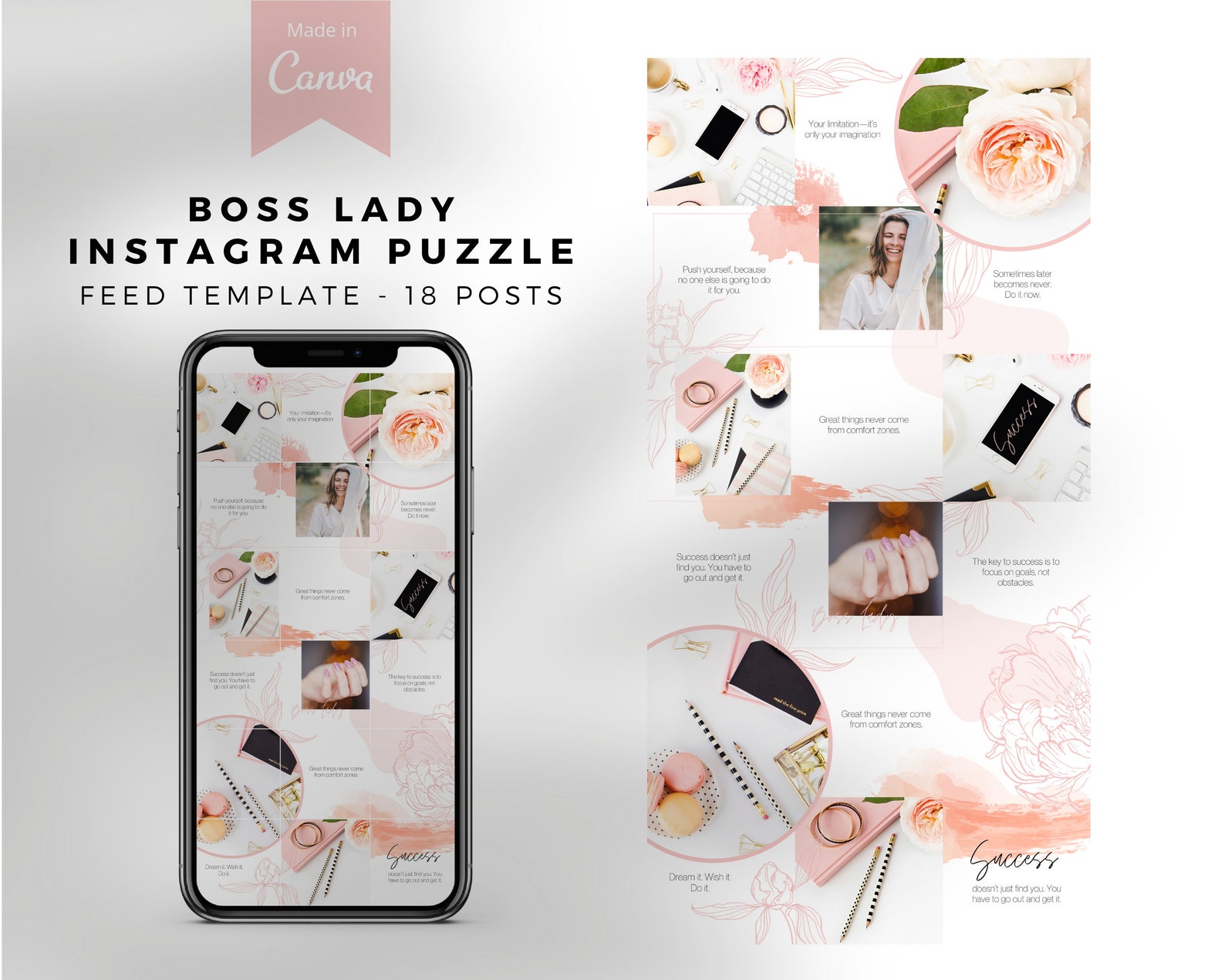 Boss Lady Complete Template Set, Ebook Template Kit, Course Webinar ...