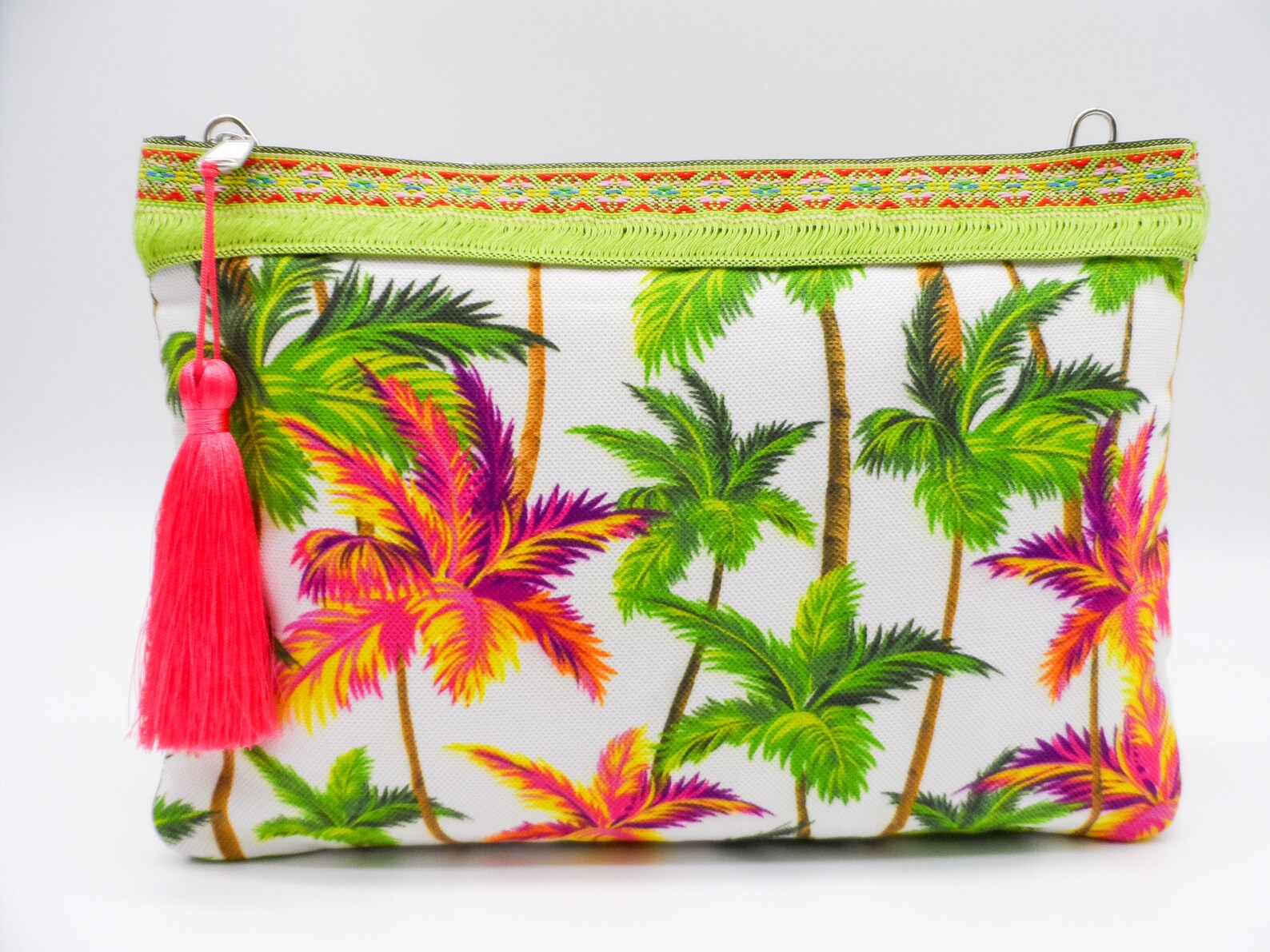 Tropical Handmade Clutch Bag - Etsy Ireland