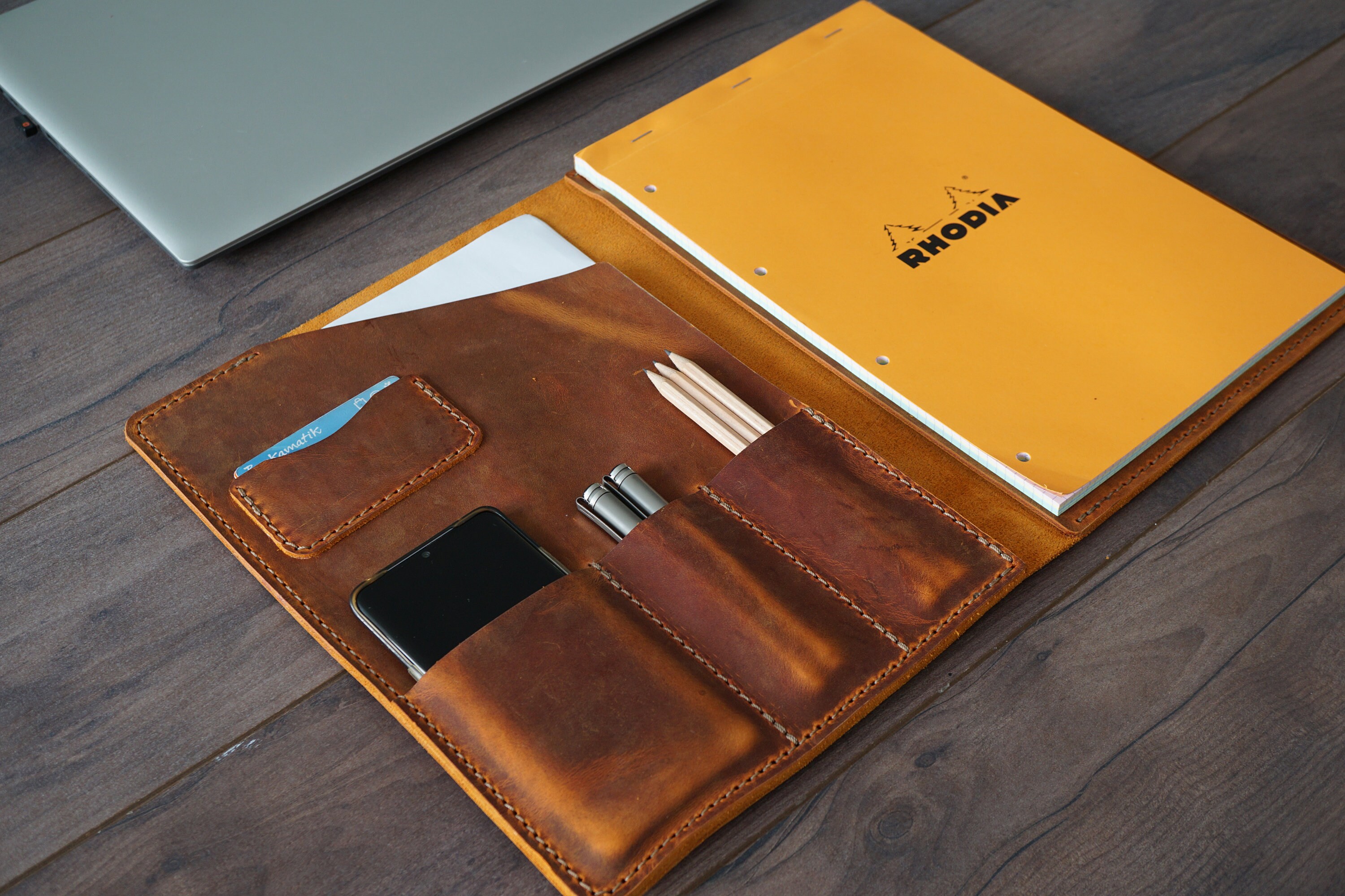 Personalized Notebook Cover .custom Leather Journal.notebook - Etsy