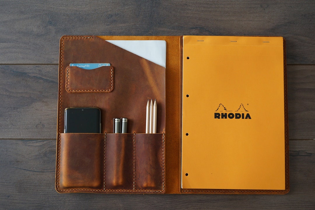 Personalized Notebook Cover, Custom Leather Journal, Notebook Cover ...