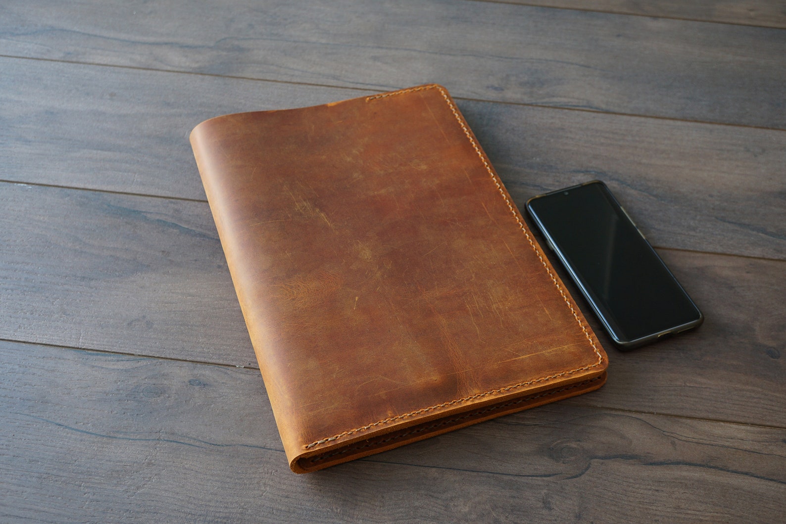 Personalized Notebook Cover .custom Leather Journal.notebook - Etsy