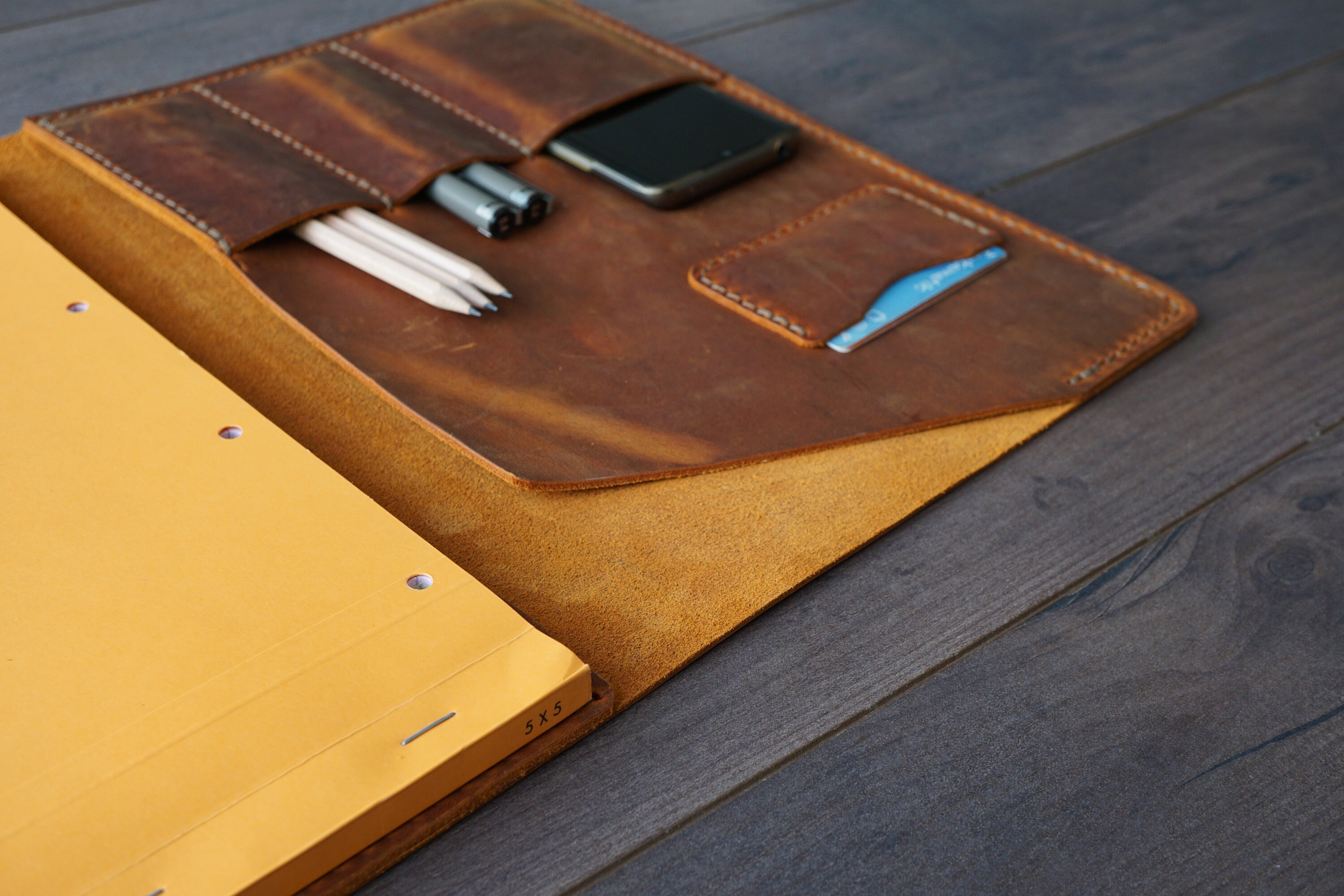 Personalized Notebook Cover .custom Leather Journal.notebook - Etsy