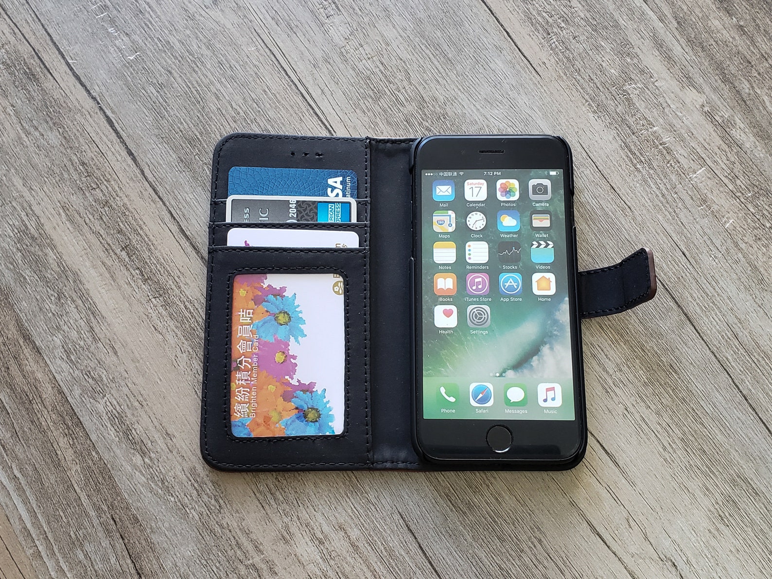 Final Fantasy 7 Cloudy Wolf Handmade Phone Wallet Case for - Etsy